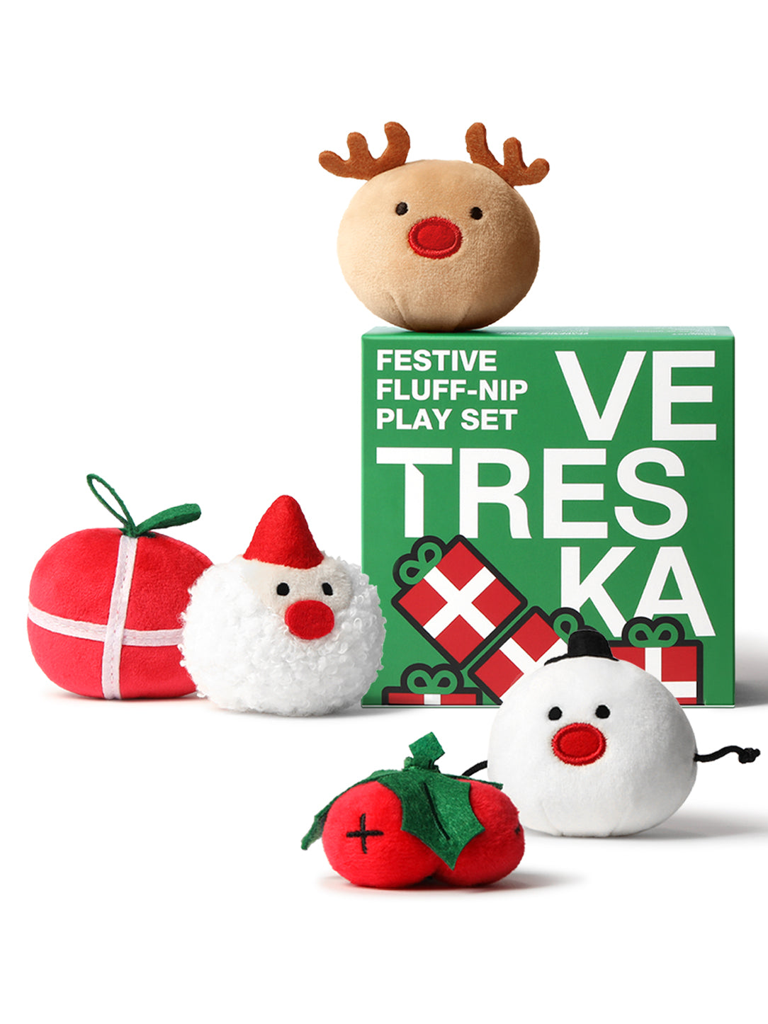 Festive Fluff-Nip Play Set | VETRESKA Official