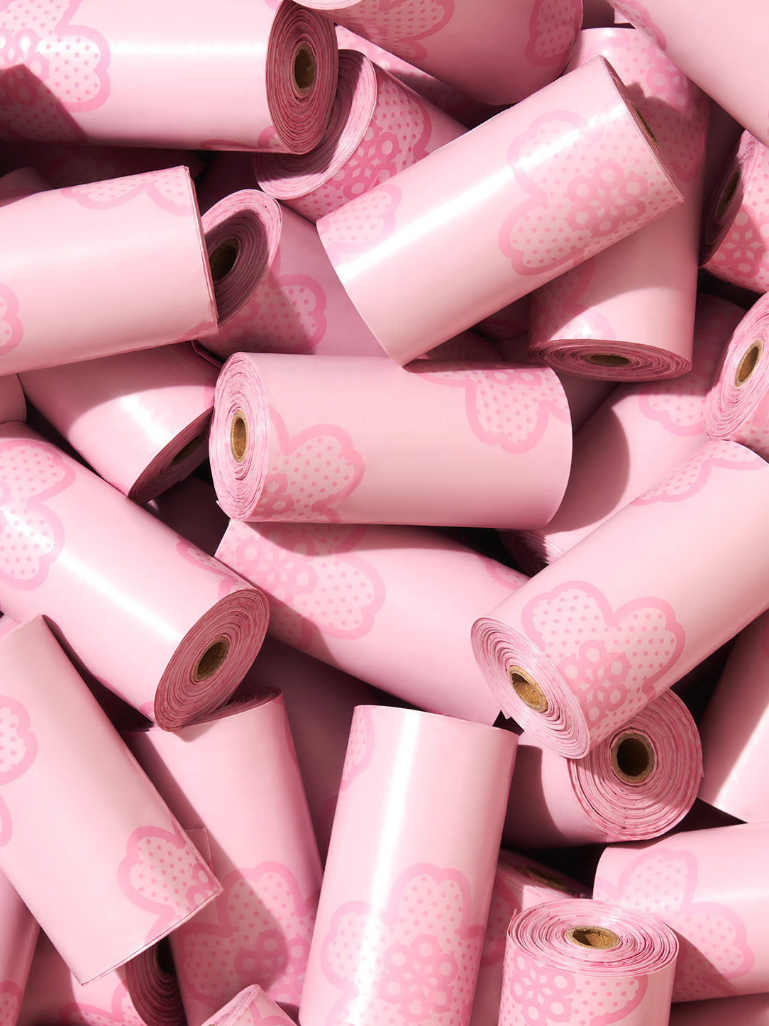 Shop VETRESKA | Cherry Blossom Pet Poop Bags (20 Rolls Refill Pack ...