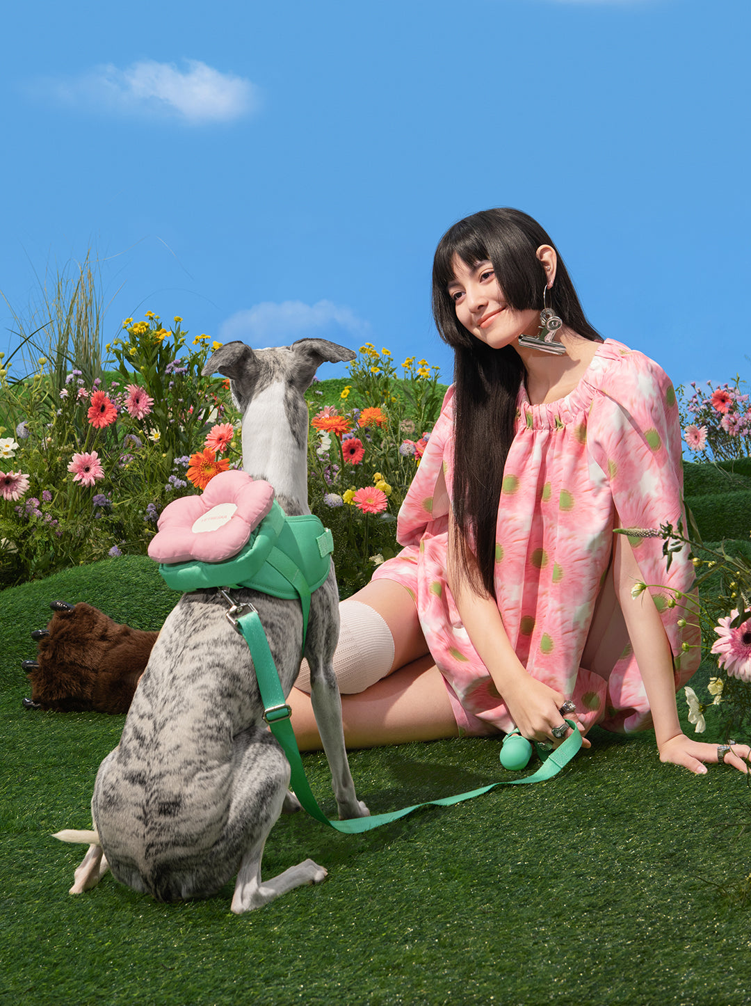 Shop VETRESKA | Flora Pet Harness & Backpack 3 in 1 Set | VETRESKA Official