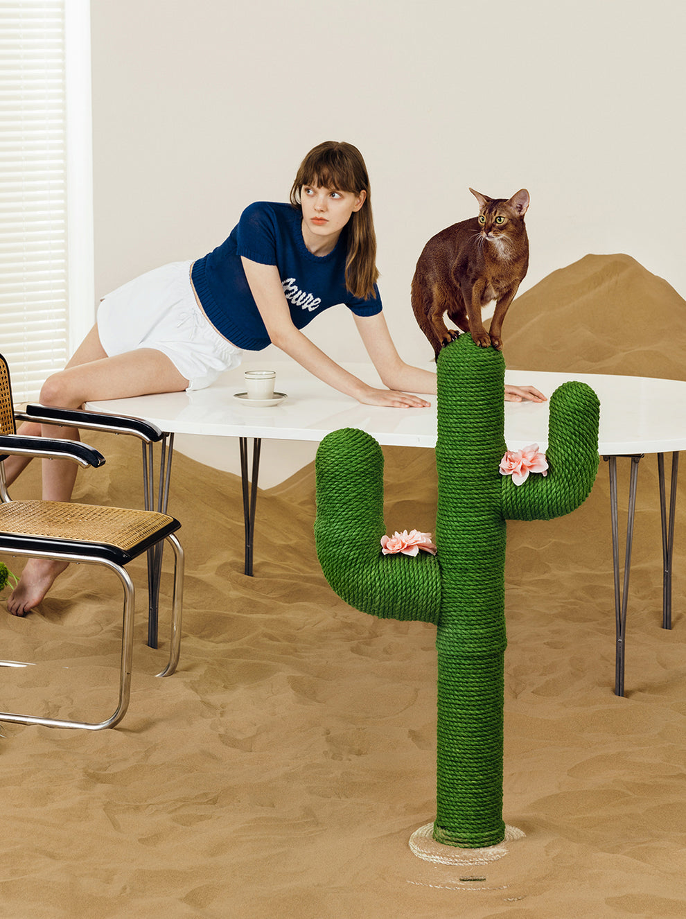 Shop VETRESKA | Oasis Cactus Cat Tree 41”